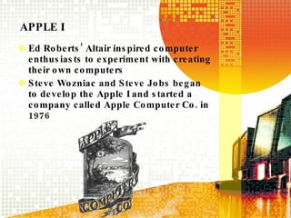 Computer History | PPT