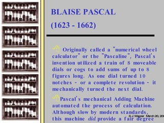 Computer history | PPT | Computing | Technology & Computing