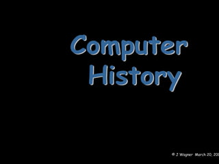 Computer history | PPT