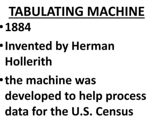 Computer history® | PPTX