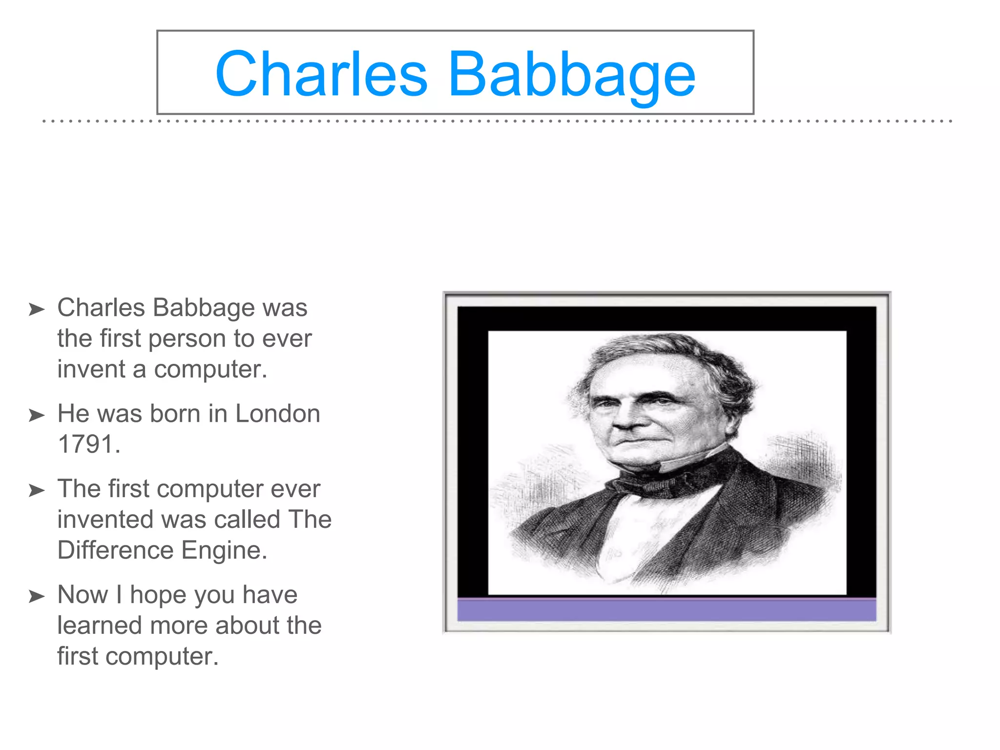 Computer history | PPT