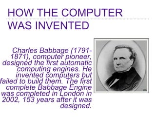 Computer history | PPT