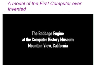 Computer history | PPT