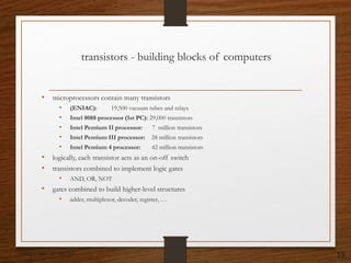 Computer history | PPT | Science