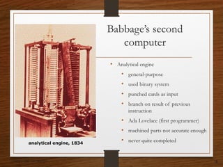 Computer history | PPT | Science