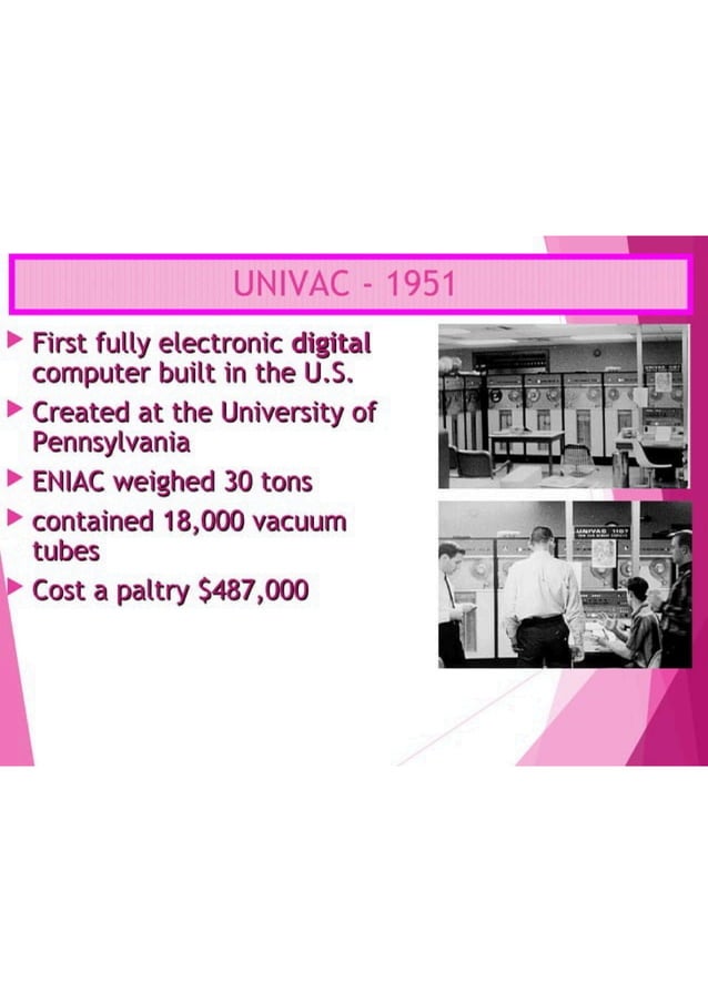 The History of computers generation | PDF