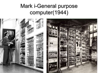 Computer history timeline | PPTX