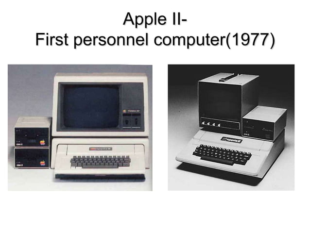 Computer history timeline | PPTX | Computing | Technology & Computing