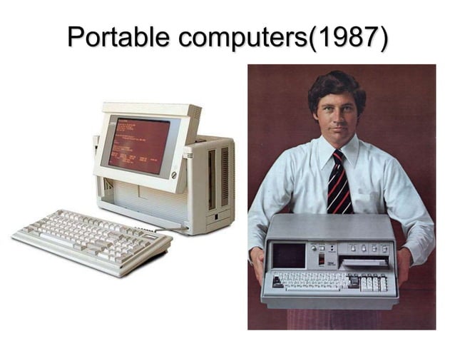 Computer history timeline | PPTX | Computing | Technology & Computing