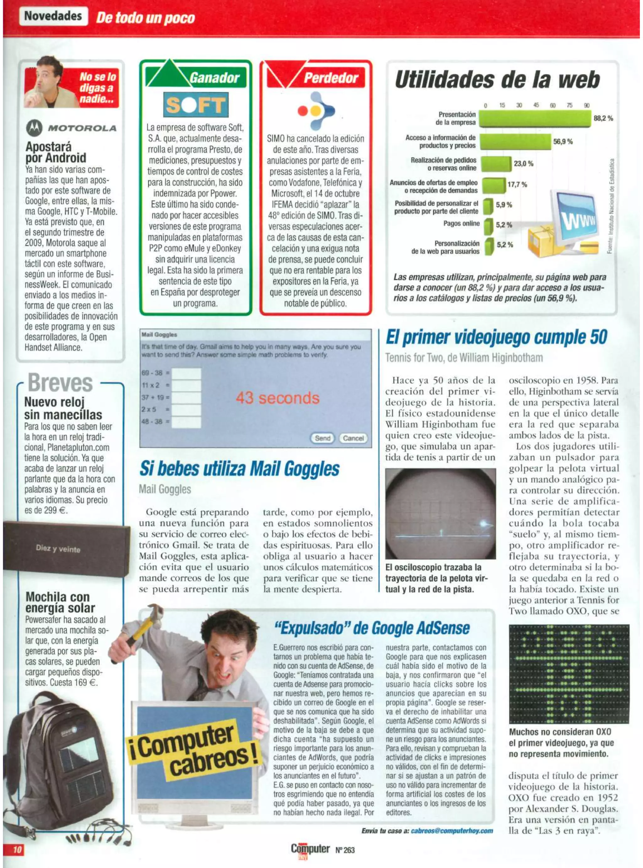 Revista Computer Hoy 263 | PDF