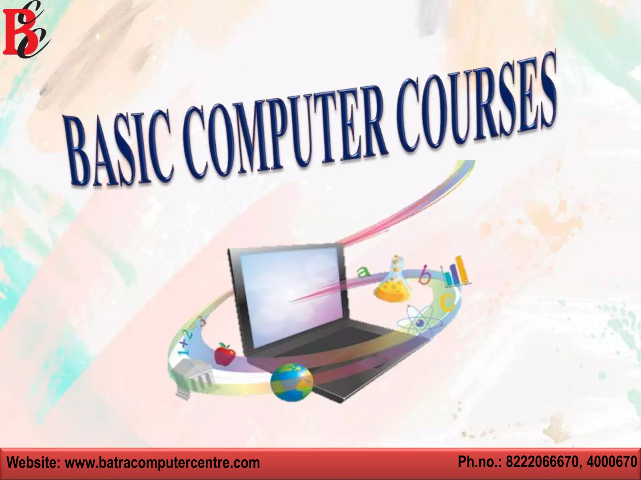 Computer Hub in Ambala ! Batra Computer Centre | PPT