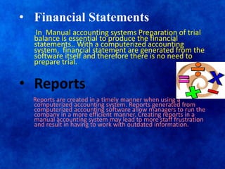 Computer in accounting | PPTX