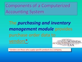 Computer in accounting | PPTX
