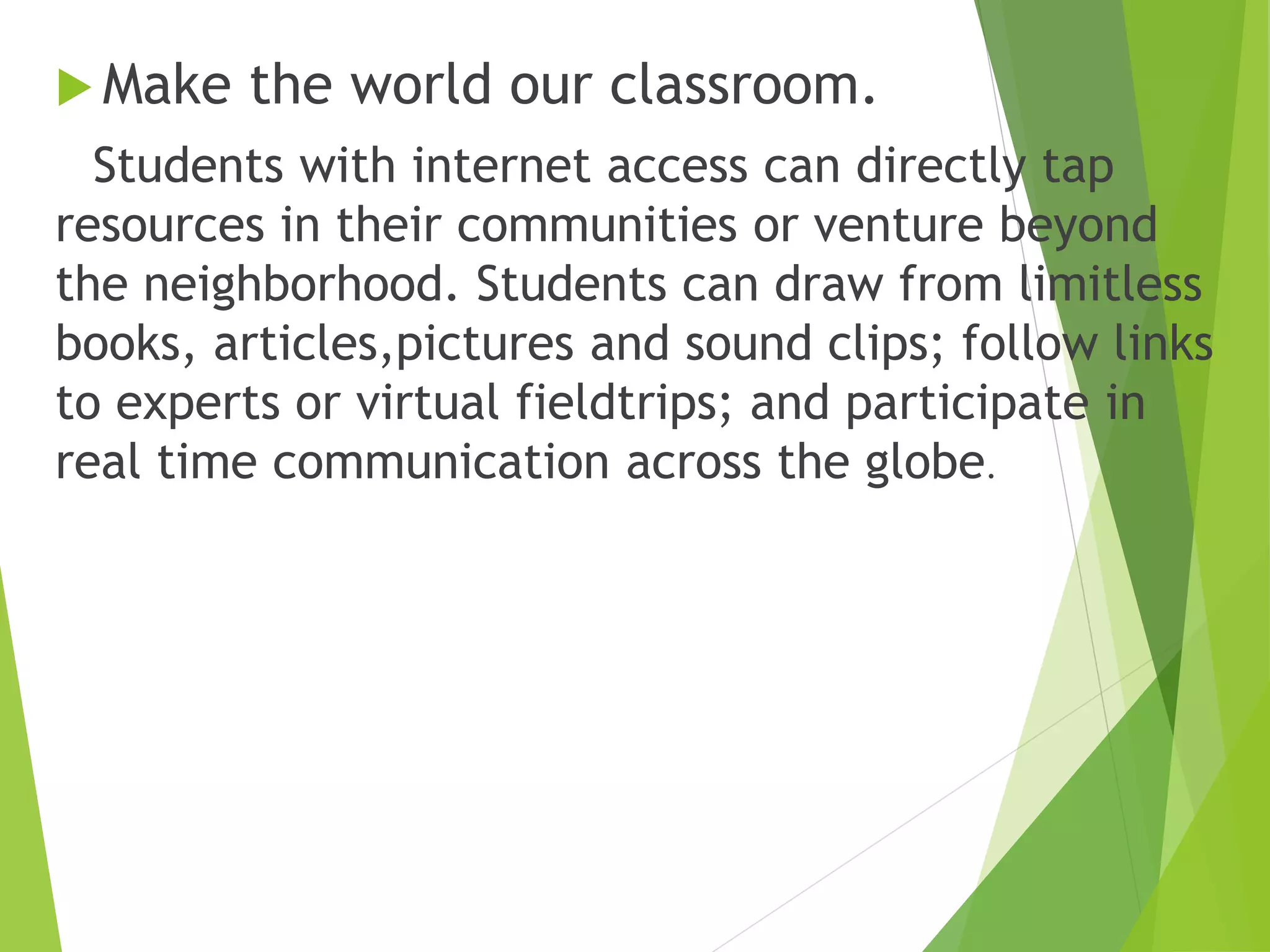 Computer in education | PPTX