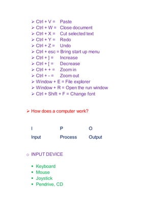 Computer information | PDF