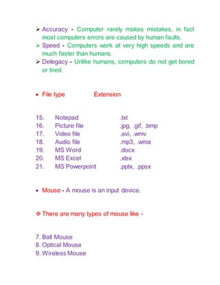 Computer information | PDF