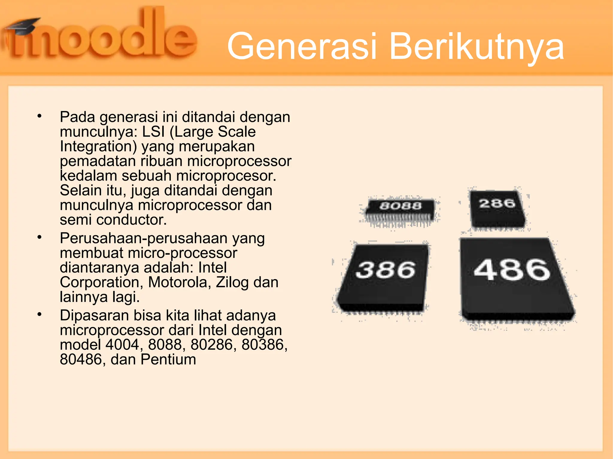 Pengenalan komputer dan sejaran komputer dari generasi pertama sampe ...