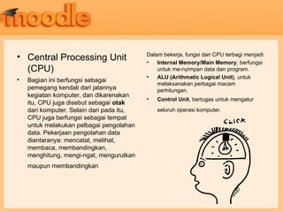 Pengenalan komputer dan sejaran komputer dari generasi pertama sampe ...