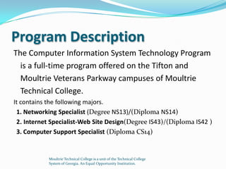Computer information systems program power point | PPTX