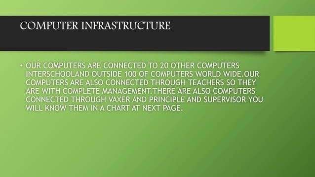 Computer infrastructure | PPT