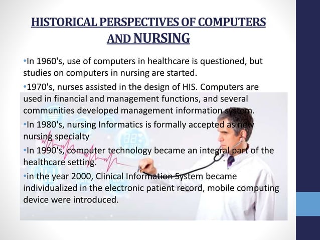 Computer in nursing | PPTX | Healthcare Industry | Industries
