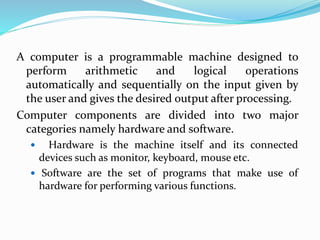 Computer in nursing | PPT