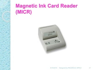 Computer input and output devices | PPTX