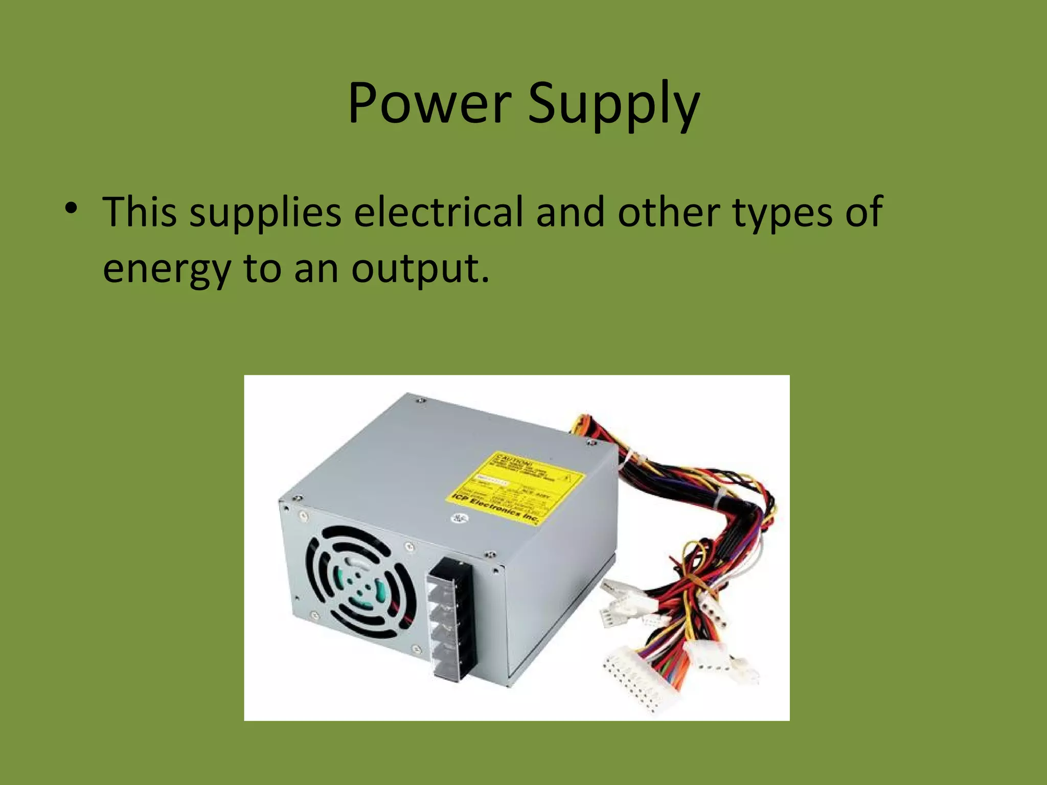 Inside a Computer | PPT