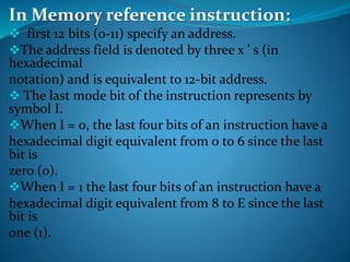 Computer instruction(dp&co) | PPTX | Programming Languages | Computing