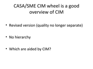 Computer integrated manufacturing | PPT