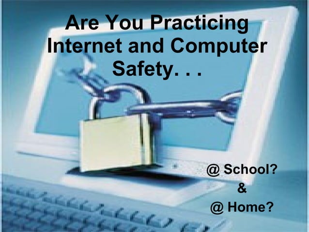 Computer&Internet Safety Digital Story | PPT