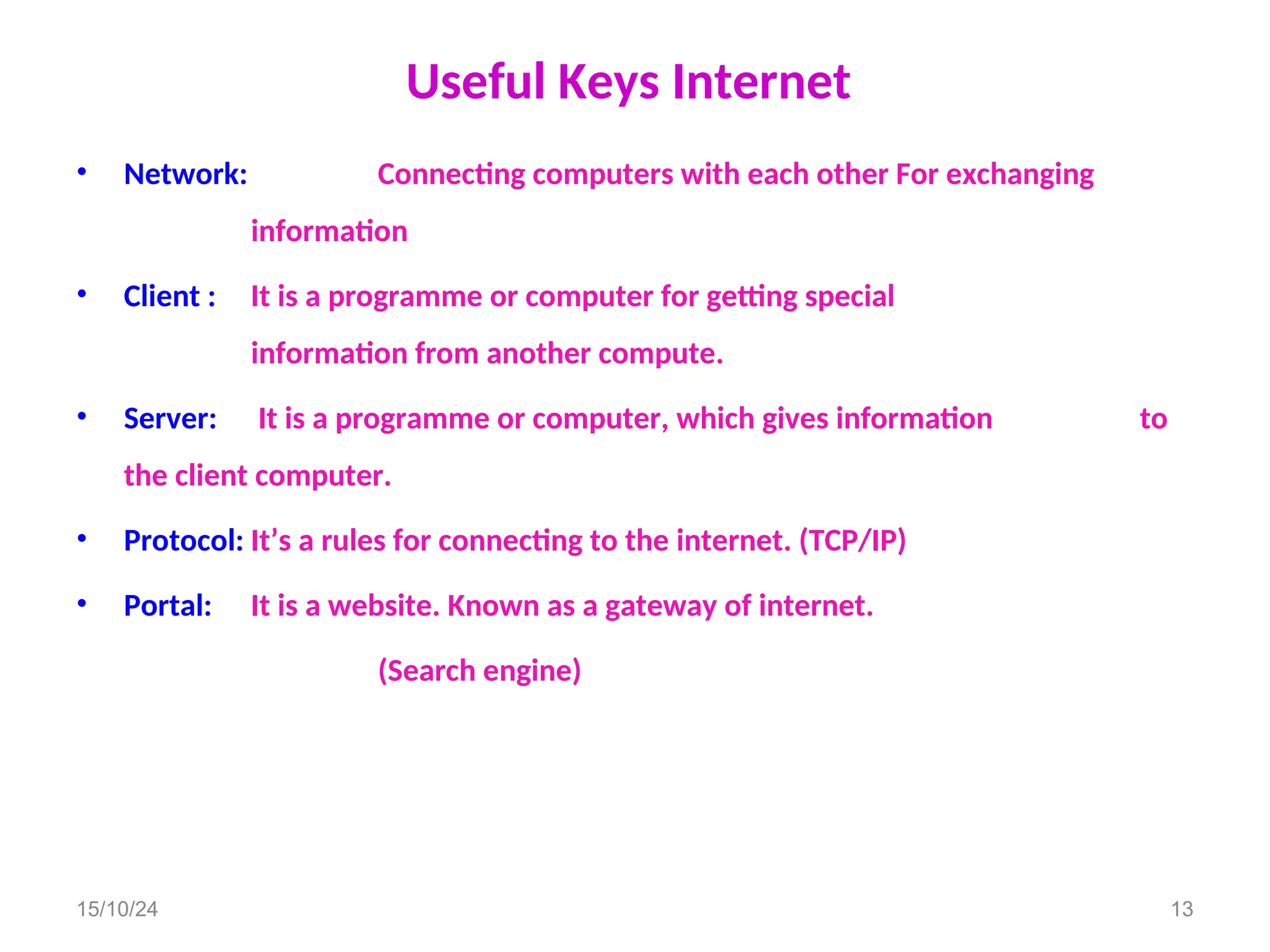 Fundamentals for Better Communication Through Computer | PPT