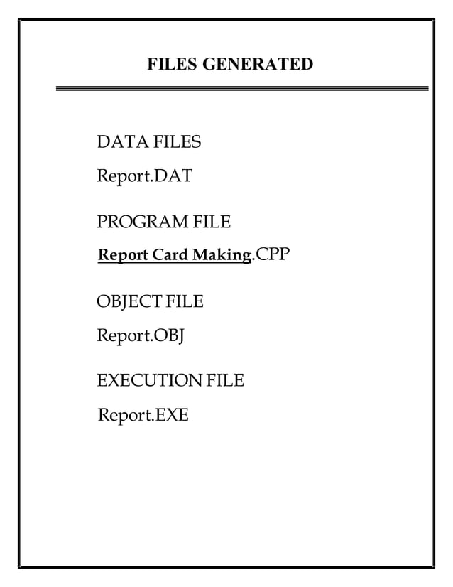 Report Card making BY Mitul Patel | DOCX