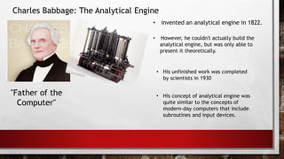 Computer inventors and their inventions the world is thankful for | PPTX