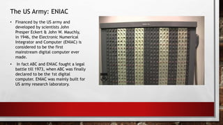 Computer inventors and their inventions the world is thankful for | PPTX