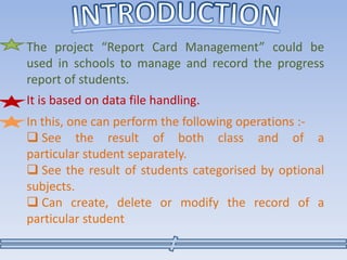 Computer Science Investigatory Project | PPTX | Programming Languages | Computing