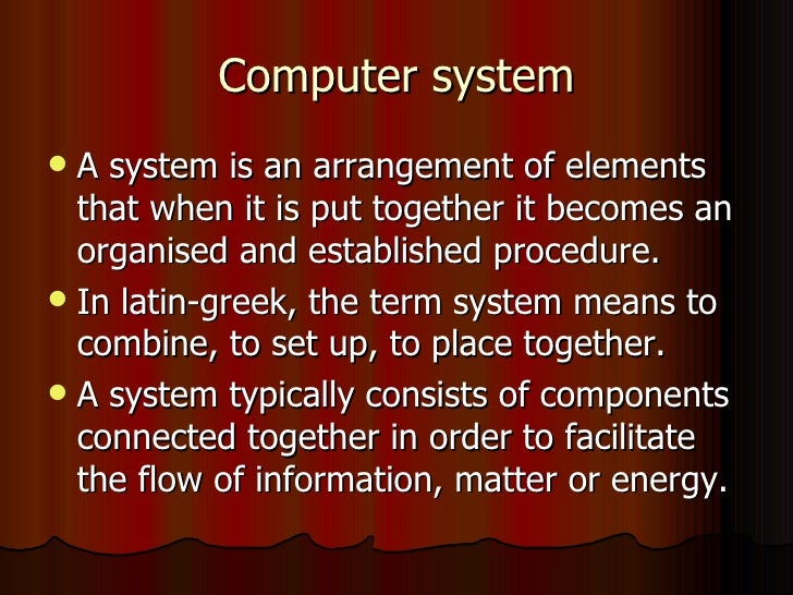 Computerised & Non-Computerised