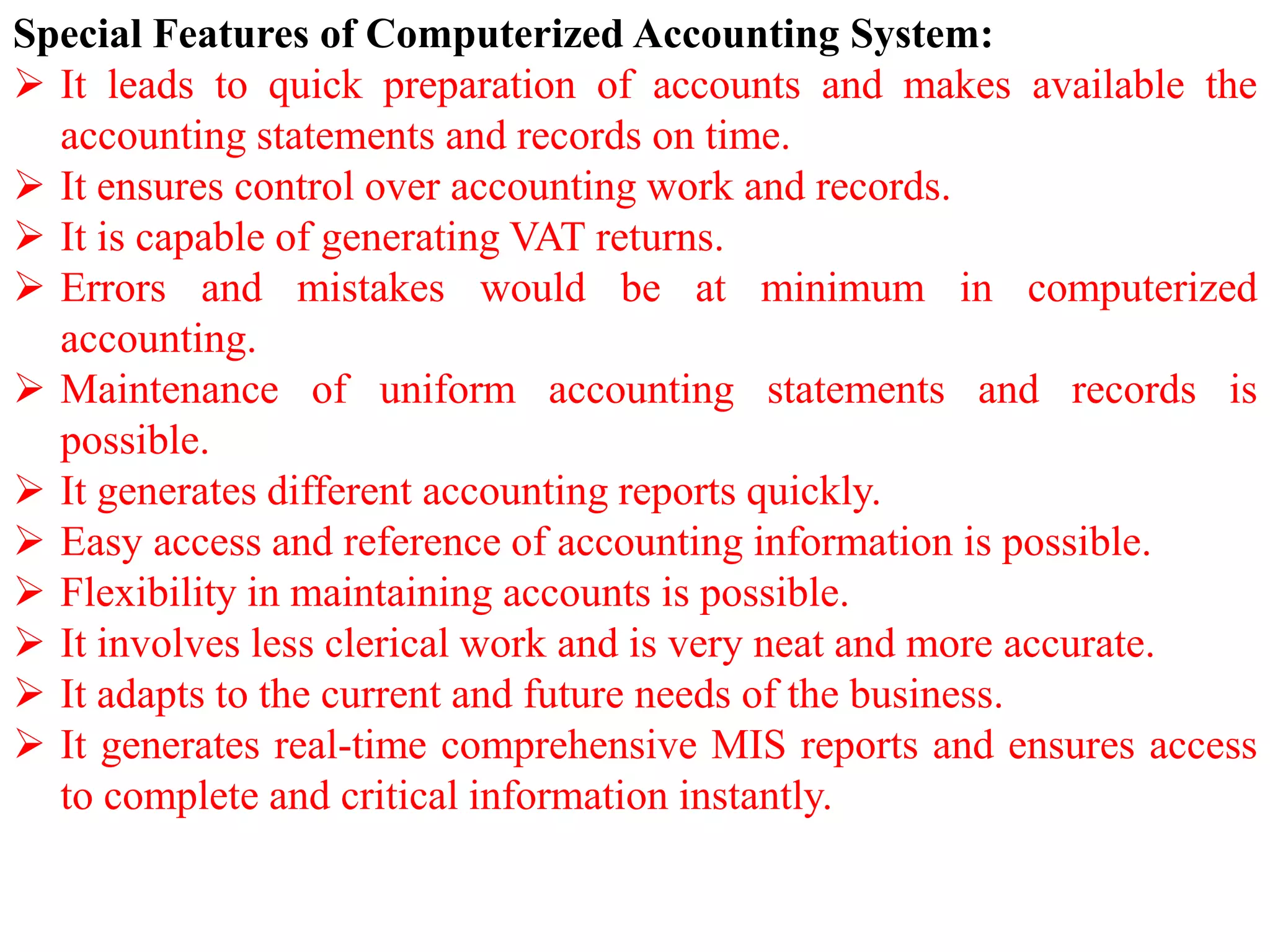 Computerised accounting | PPTX