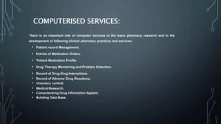 Computerised services | PPTX