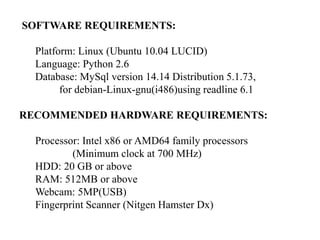 Computerised voting system | PPTX | Operating Systems | Computer Software and Applications