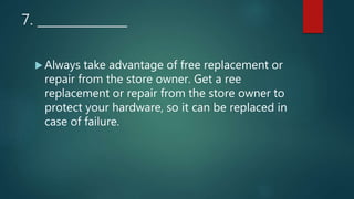 Computer issues - TLE ICT 10 | PPTX