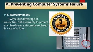 Computer issues - TLE ICT 10 | PPTX