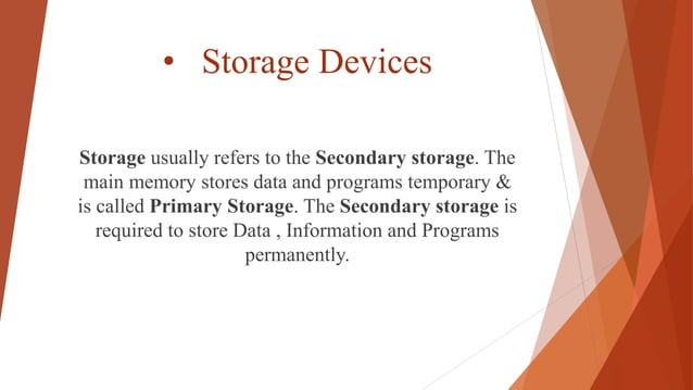 Computer & it's components | PPTX | Data Storage and Warehousing ...