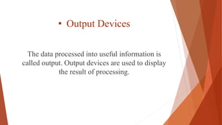 Computer & it's components | PPTX