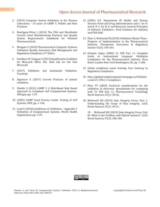 Computerized systems-validation-csv-in-biopharmaceutical-industries | PDF