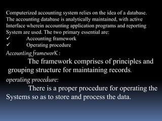 Computerized accounting | PPTX
