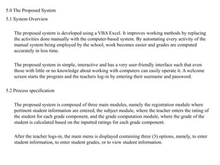 Computerized grading system ( cgs ) | PPTX