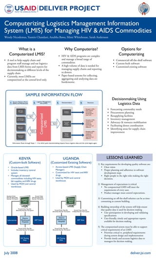 Computerized lmis | PDF