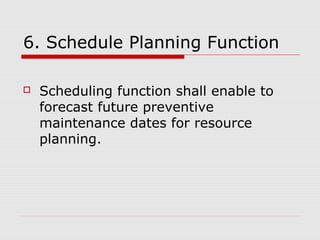 Computerized maintenance management system (cmms) | PPT