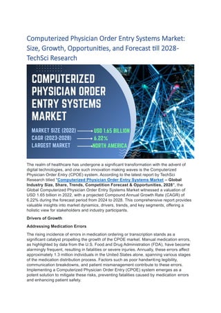 Computerized Physician Order Entry Systems Market.pdf